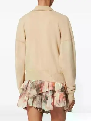 MARANT ETOILE Ross Zip Sweatshirt - Neutrals