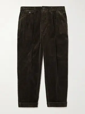 Beams Pleated Bottoms For Men
