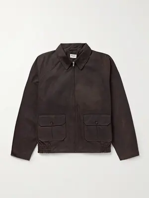 BODE Coach Waxed-cotton Blouson Jacket
