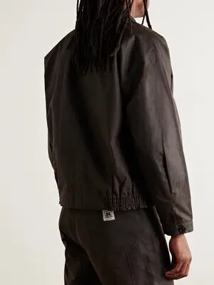 BODE Coach Waxed-cotton Blouson Jacket