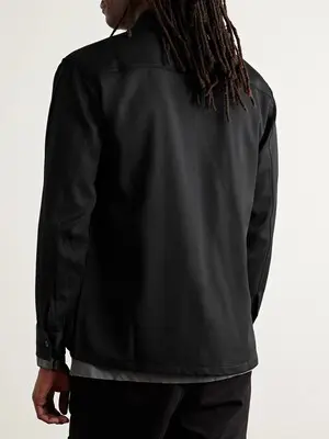 Nn07 Freddy 10006 Wool-blend Twill Overshirt