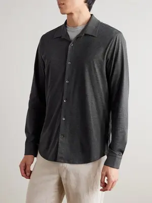 JAMES PERSE Supima Cotton-blend Piqué Polo Shirt