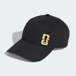 Adidas Fifa World Cup 2026 Official Emblem Cap - Black / Dark Football Gold