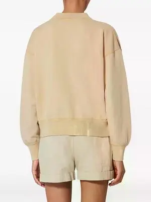 MARANT ETOILE Moby Logo Sweatshirt - Neutrals