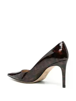 STUART WEITZMAN 85mm Pointed-toe Pumps - Brown