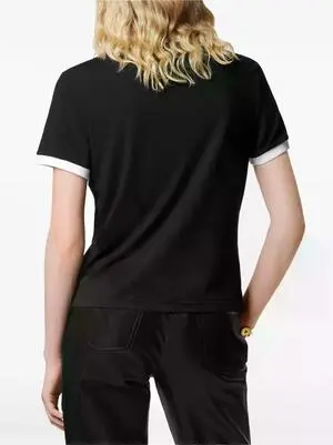Versace Logo-motif T-shirt - Black
