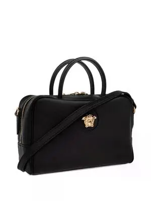Versace La Medusa Leather Tote Bag