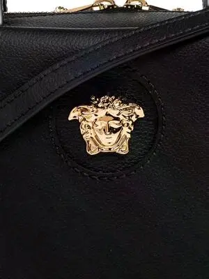 Versace La Medusa Leather Tote Bag