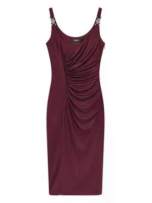 Versace Medusa '95 Hardware Midi Dress - Red