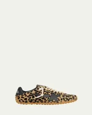 GOLDEN GOOSE Marathon Speed Low-top Sneakers - Leopard