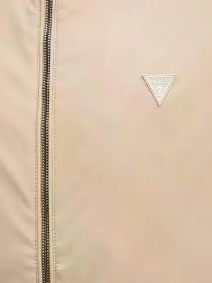 Guess Hooded Logo-patch Jacket