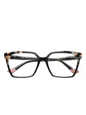 ETNIA BARCELONA Geometric Frame Eyeglasses - Black