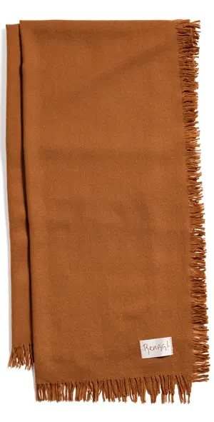 Renggli Wool Twill Scarf - Amber