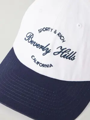 SPORTY & RICH Beverly Script Baseball Cap