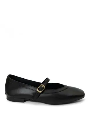 MENINA STEP Greta Leather Mary Jane Flat