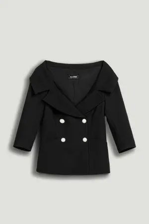 NOCTURNE Double-breasted Structured Jacket