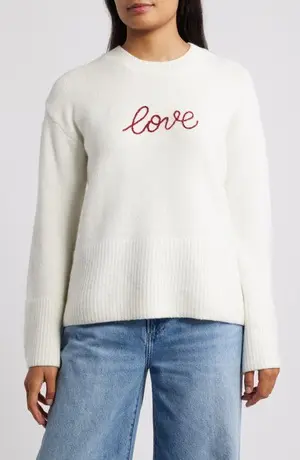 Bobeau Long Sleeve Sweaters For Women