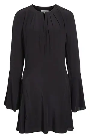 Veronica Beard Mini Ezri Long Sleeve Dress