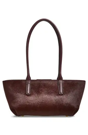 Rag & Bone Realm Leather Satchel - Blackberry Calf Hair