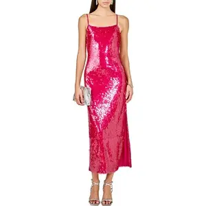 Endless Rose Sequin Slipdress - Magenta