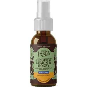 TRACE MINERALS Singer's Saving Grace Lemon & Honeyherbal Remedy Spray Aids Throat Comfort & Healthsoothing Hydrating Throat Supportthroat - No Color