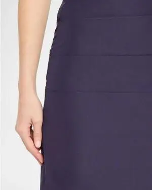 WYNN HAMLYN Emma Column Maxi Skirt - Wine