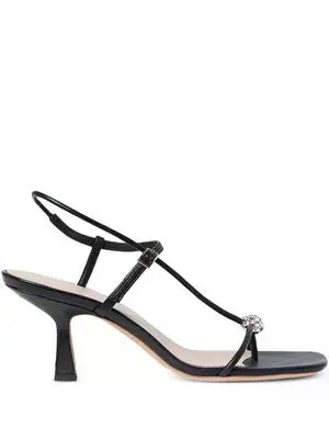 LOEFFLER RANDALL 70mm Triana Crystal Sandals