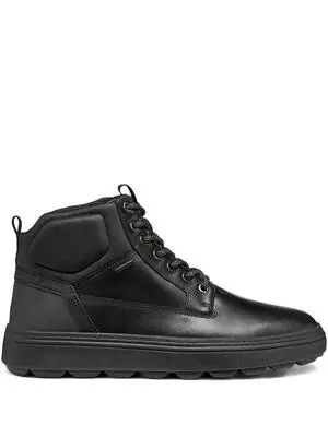 Geox Logo-plaque Leather Boots