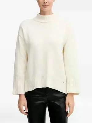 Dkny Ribbed High-neck Sweater