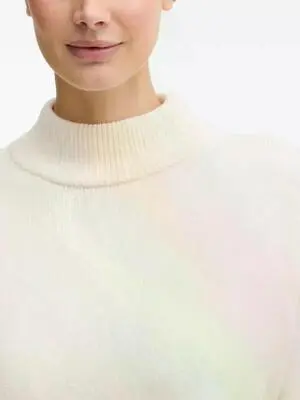 Dkny Ribbed High-neck Sweater