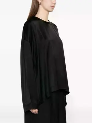 TOTEME Long-sleeve Top - Black