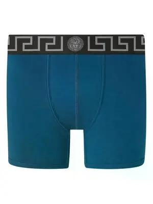 Versace Medusa Elastic-waistband Boxers - Blue