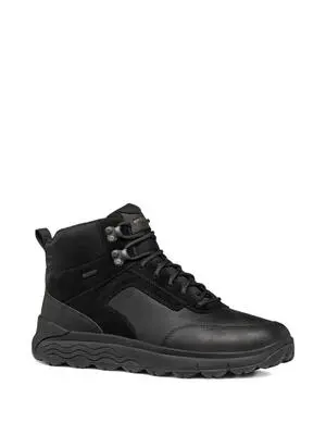 Geox Logo Plaque High-top Sneakers
