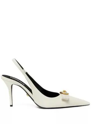 Versace 85mm Leather Pumps