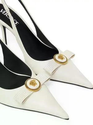 Versace 85mm Leather Pumps