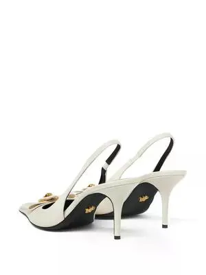 Versace 85mm Leather Pumps