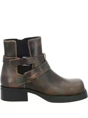 Ash Buckle Strap Boots