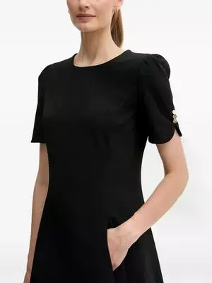 Dkny Button Detailed Mini Dress