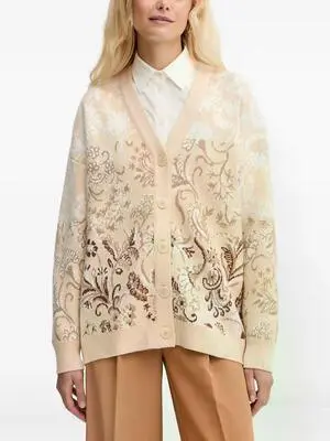 Guess Floral-print Cardigan