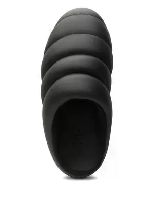 Axel Arigato Snail Quilted Mules - Black