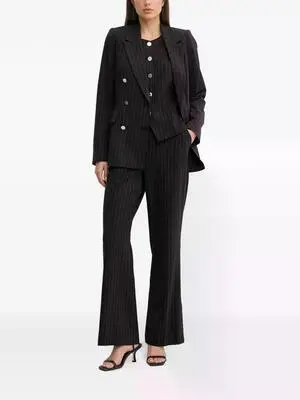 Dkny Pinstripe Double-breasted Blazer