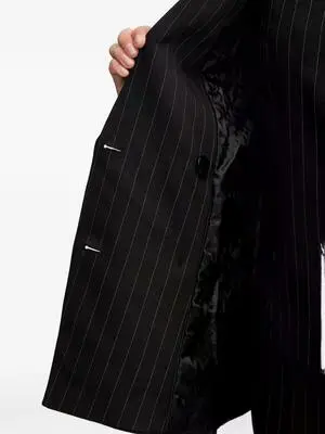 Dkny Pinstripe Double-breasted Blazer