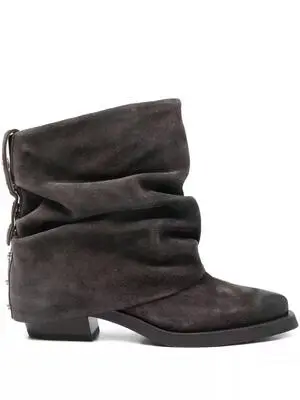 Ash Mid Heel Boots For Women