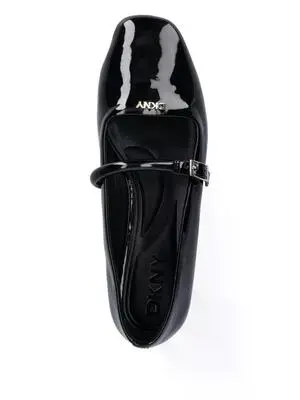 Dkny Buckle-strap Ballet Flats