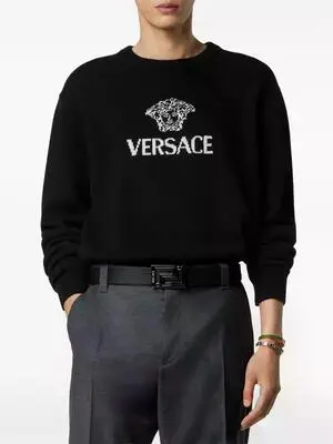 Versace Medusa-motif Sweater