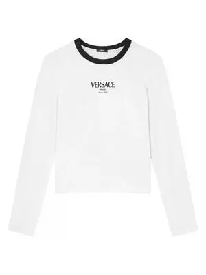 Versace Long Sleeve Performance Tops For Women