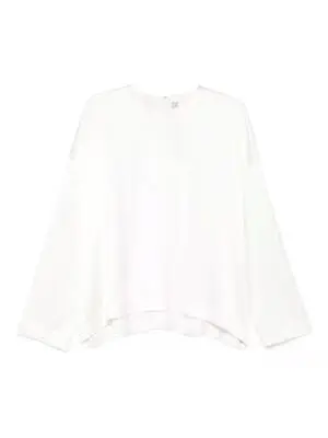 TOTEME Round-neck Blouse - White