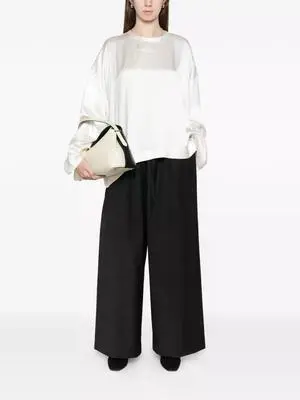 TOTEME Round-neck Blouse - White