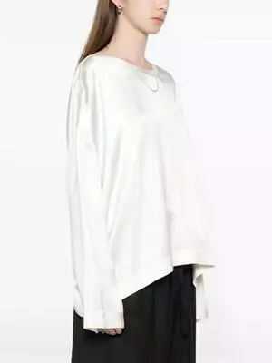 TOTEME Round-neck Blouse - White