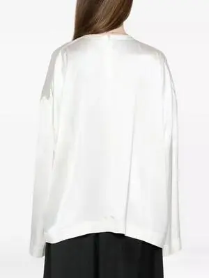 TOTEME Round-neck Blouse - White